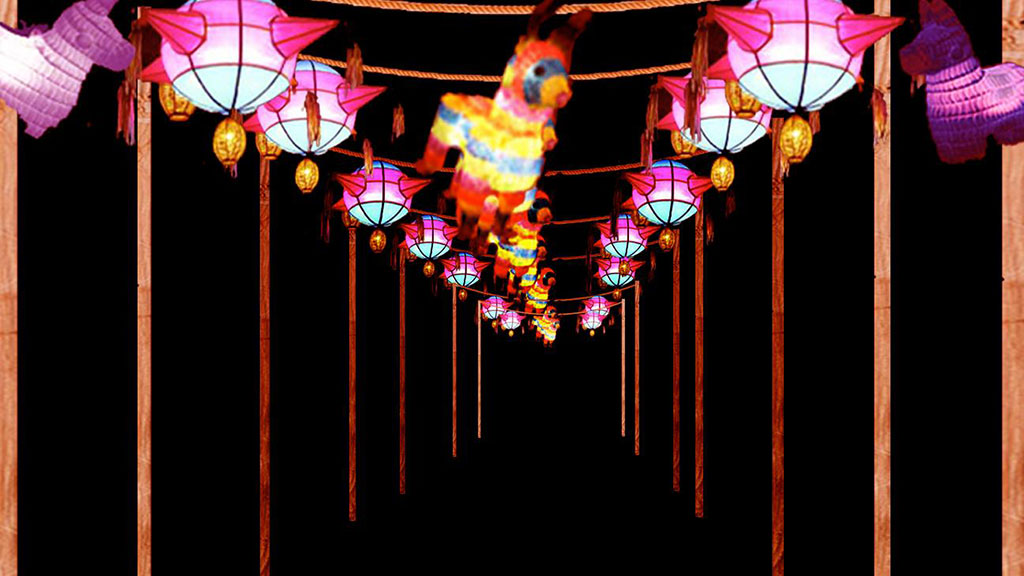 Piñata Lantern Making // CalArts Center for New Performance